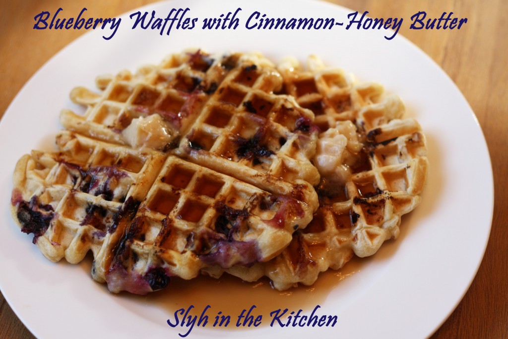 Blueberry Waffles | Slyh in the Kitchen
